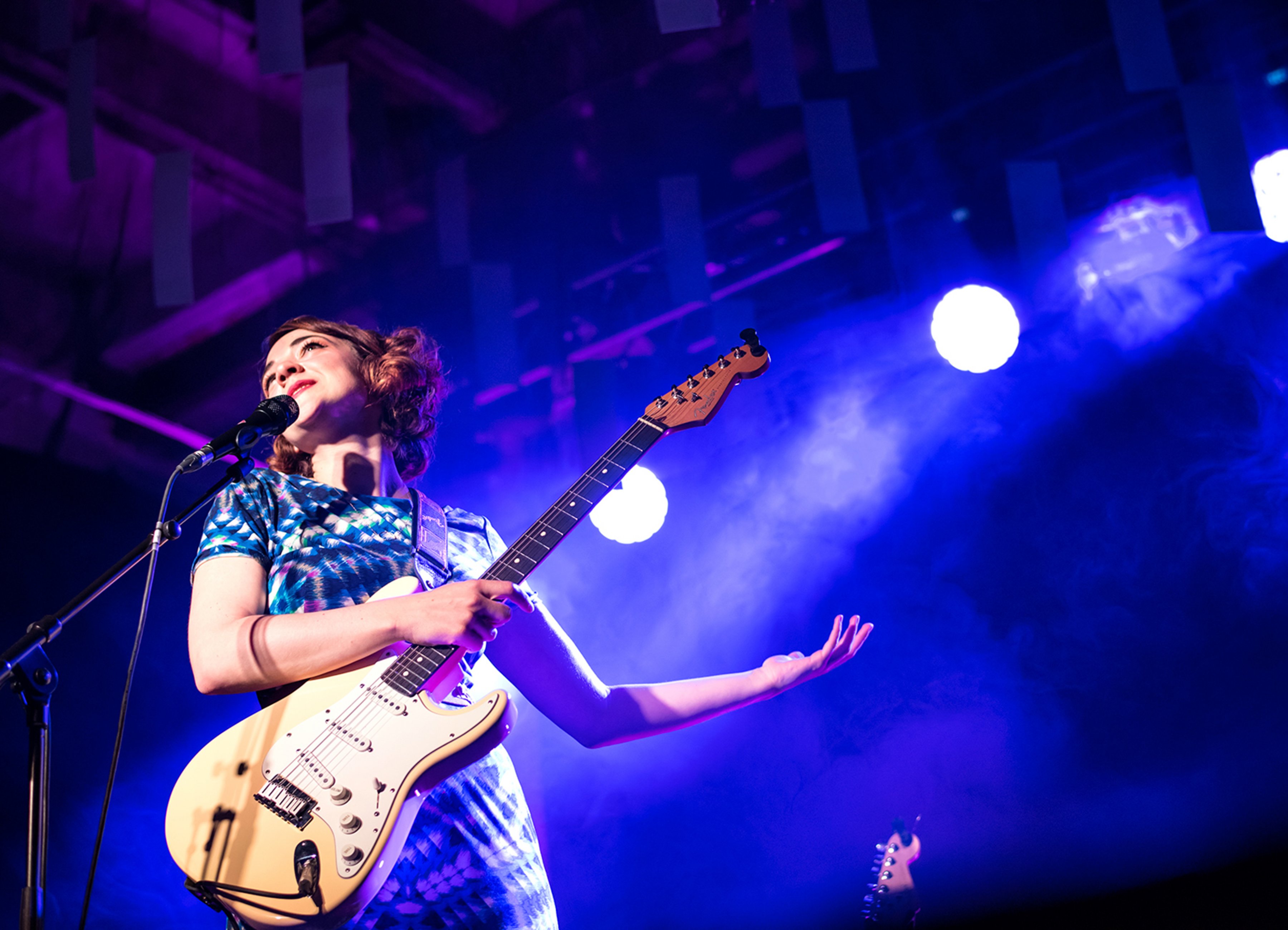Becca Stevens performs in Ten Thousand Leaves at the Jazz Gallery, New ...